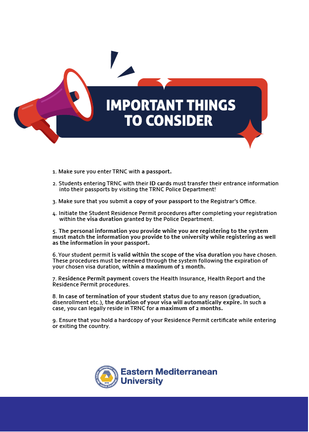 Immigration Procedures (Student Residence Permit) | Registrar's Office ...